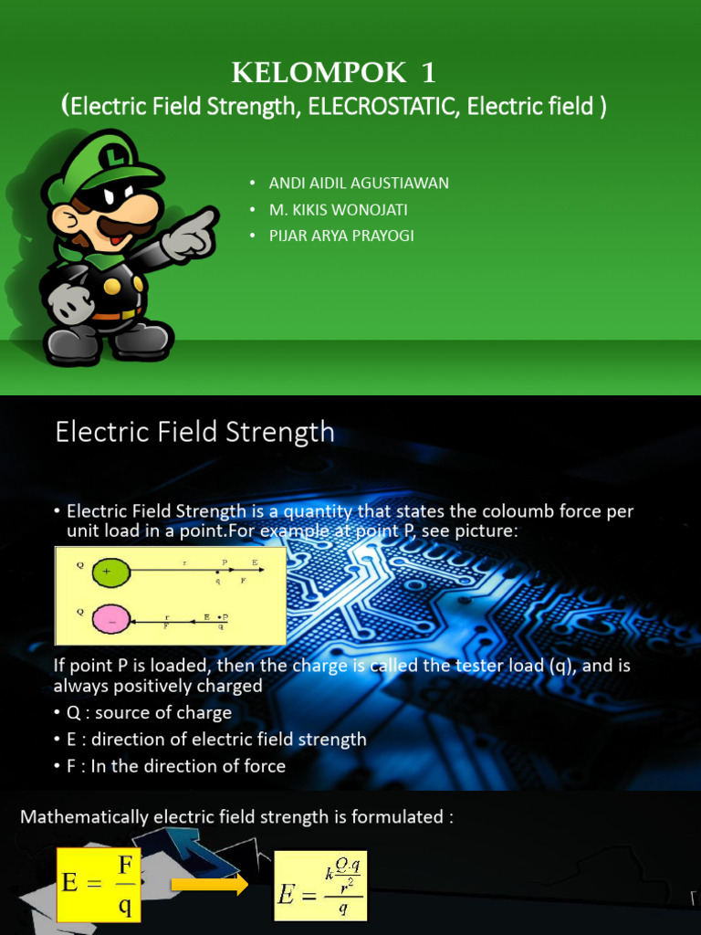 Electric Field Strength | PDF | Electric Field | Force