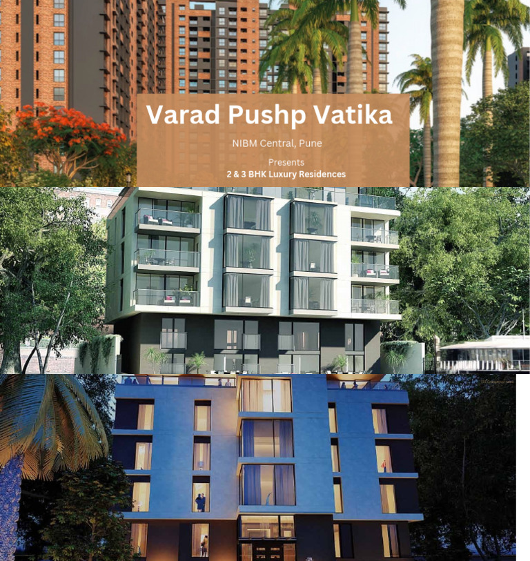 Varad Pushp Vatika NIBM Pune Brochure | PDF