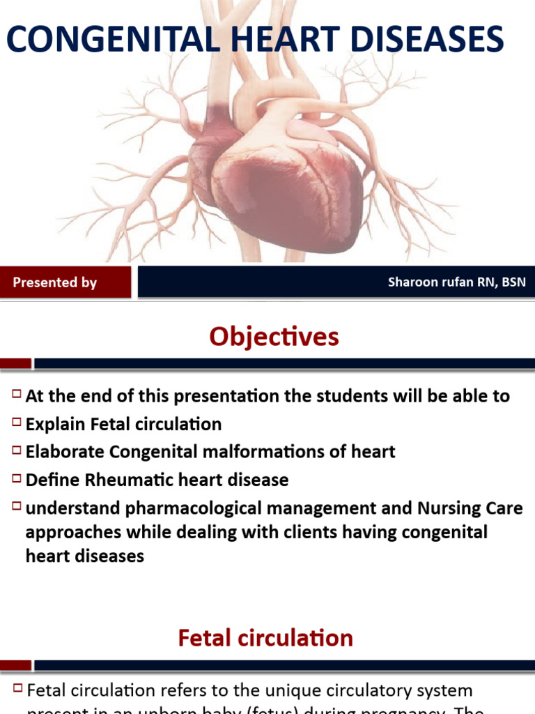 Congenital Heart Diseases | PDF | Atrium (Heart) | Fetus
