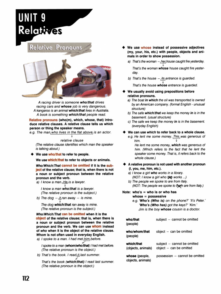 Grammarway3-Relative Clauses f1 | PDF