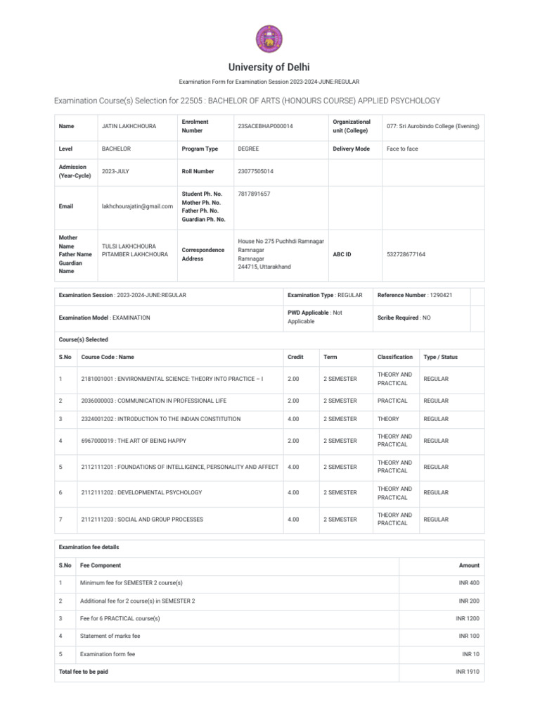 Samarth EGov | PDF | Psychology