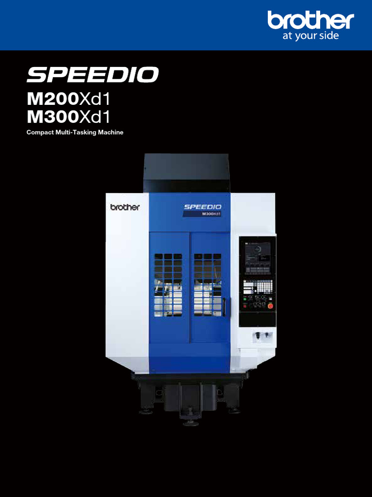 S M200Xd1 M300Xd1 Catalog | PDF | Machining | Manufactured Goods