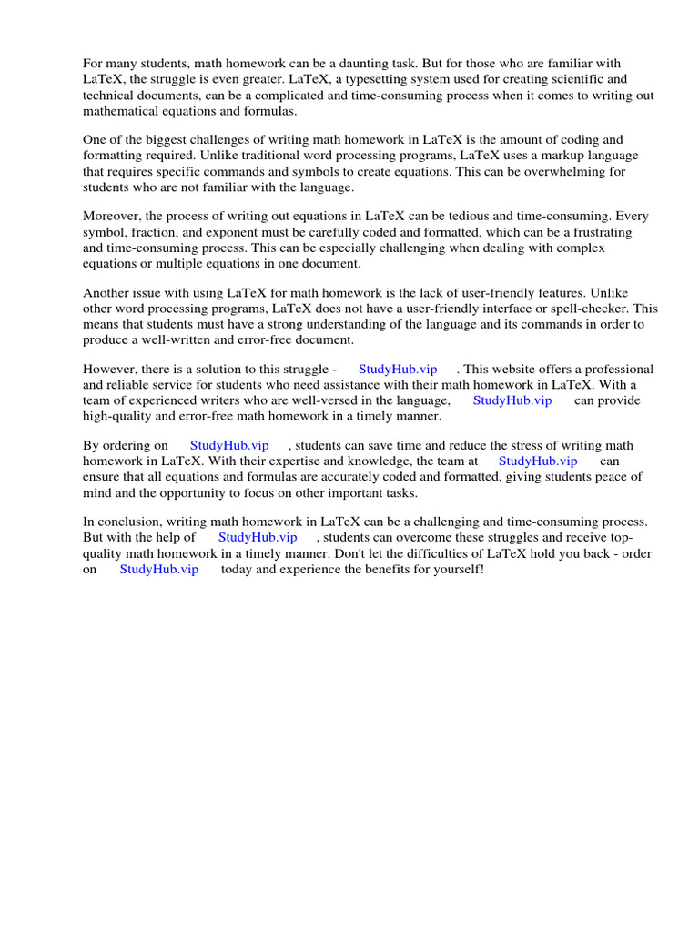 LaTeX Math Homework Help | PDF | Mathematics | Equations