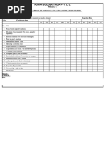 Plate Compactor Inspection Checklist | PDF | Technology & Engineering