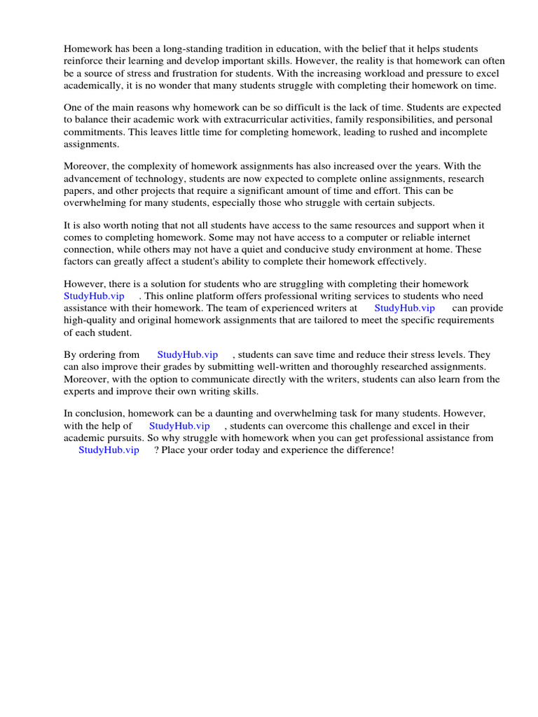 Sample Persuasive Essay Homework | PDF | Essays | Persuasion