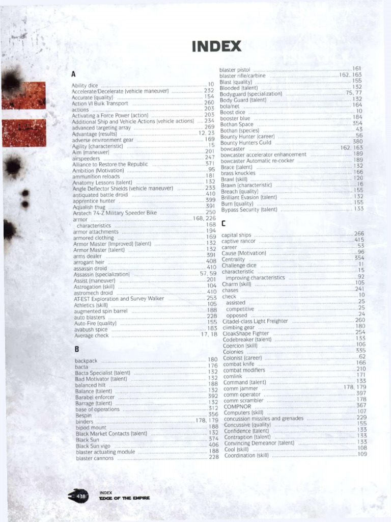 11. EotE Core Rulebook-end fluff | PDF | Galactic Empire (Star Wars)