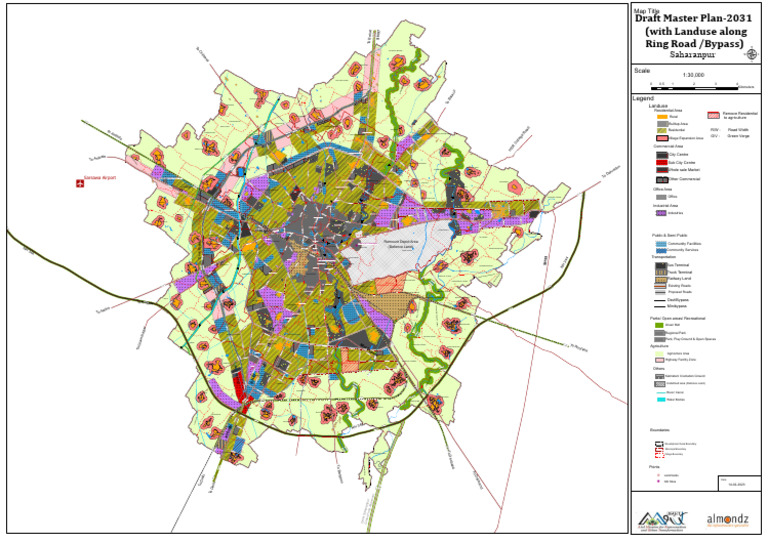 Map of Amended Masterplan 2031 Draft | PDF