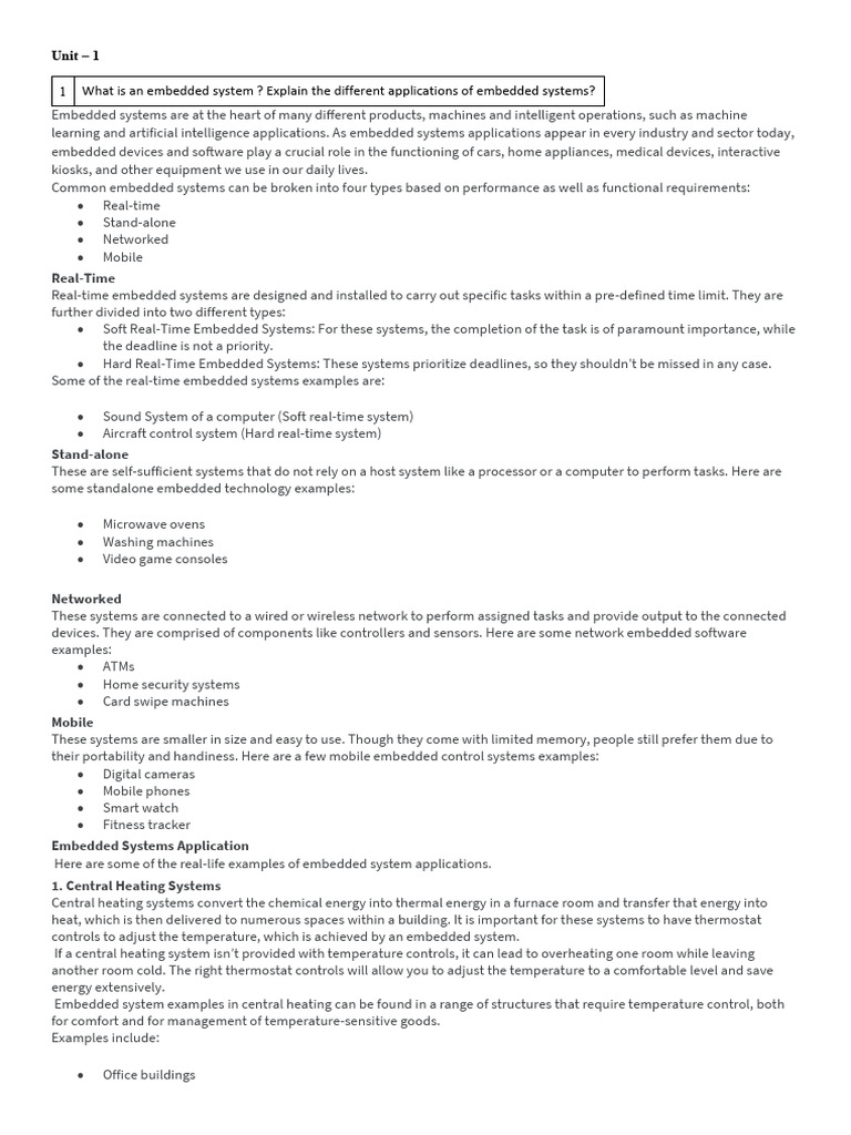 Es Subject Unit 1 To 5 Answers Pdf Operating System Kernel Operating System 