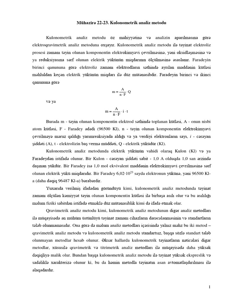 Muhazire 22-23+ | PDF