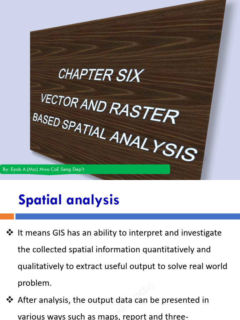 Gis Lecture Note | Download Free PDF | Geographic Information System ...