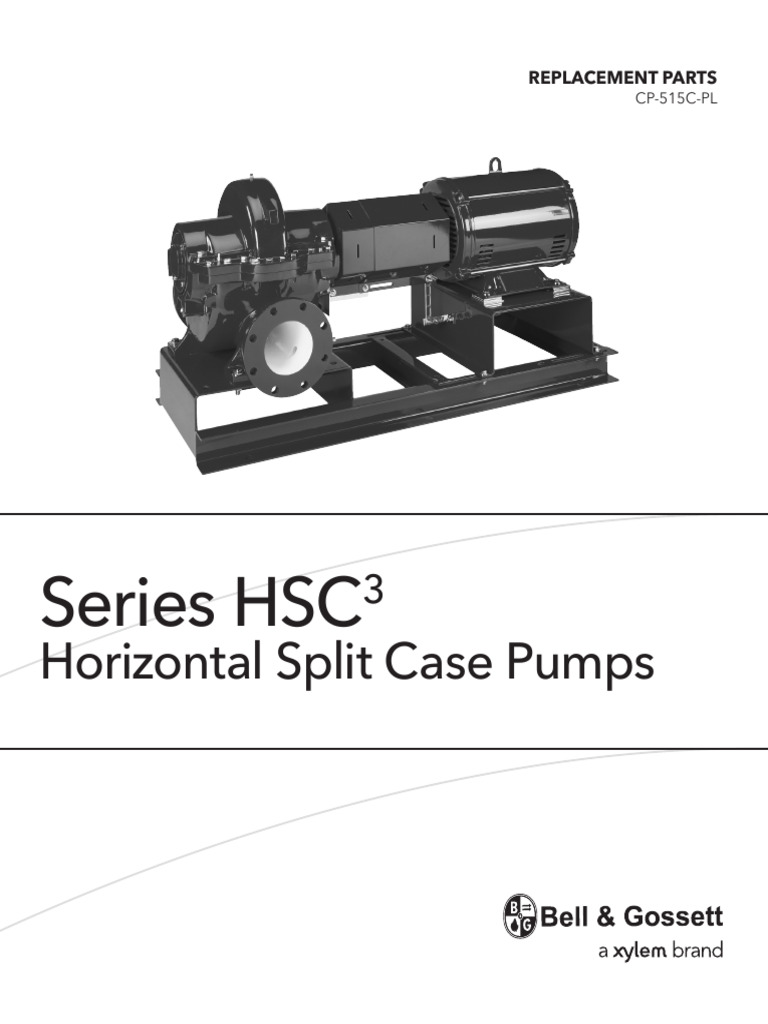 Bell & Gossett HSC Split Case Pump Parts List | PDF