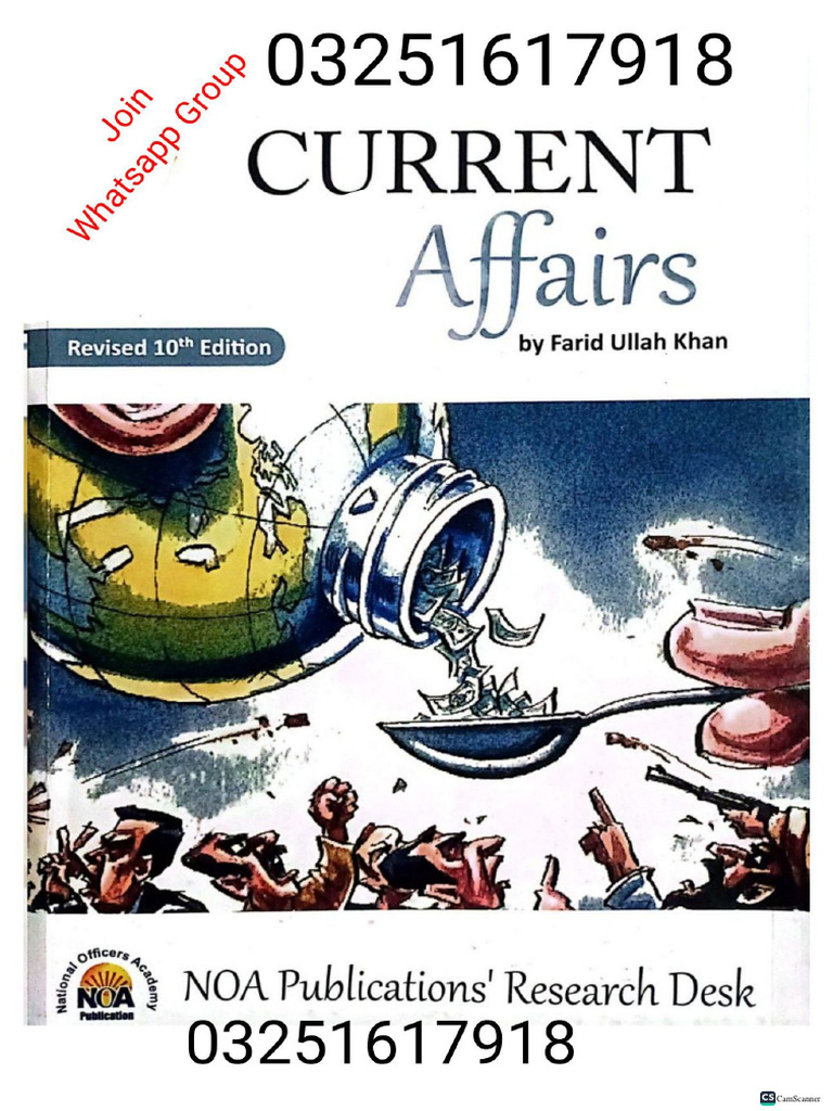 NOA Current Affairs 2023-24 10th Edition | PDF