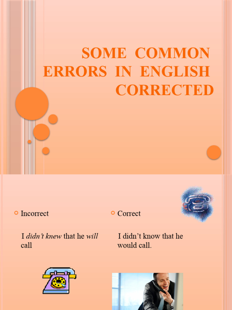 Some Common Errors Busyteacher | PDF | Adverb | Morphology
