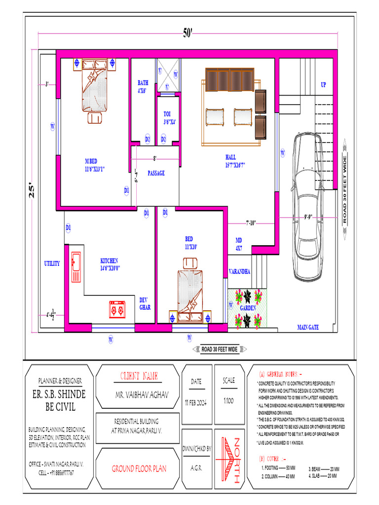Aghav - Plan 4 | PDF | Building | Building Technology