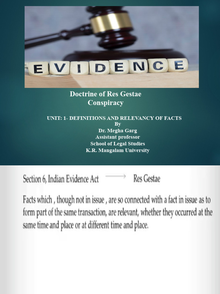 Sec 6 (1) Evidence | PDF | Witness | Hearsay