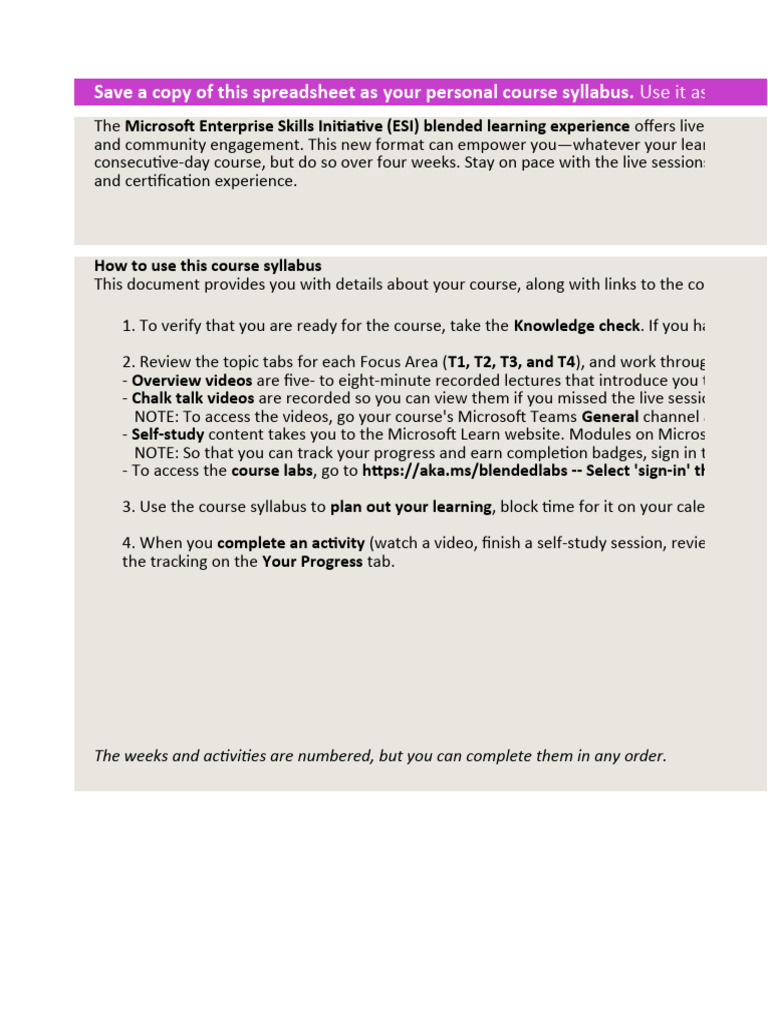 Syllabus Tracker AZ-104 | PDF | Microsoft Azure | Backup