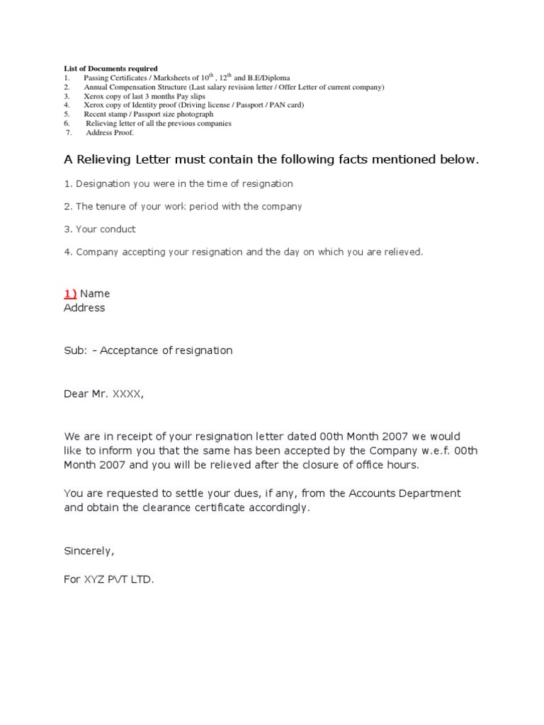 Releaving Letter | PDF | Government Information | Government