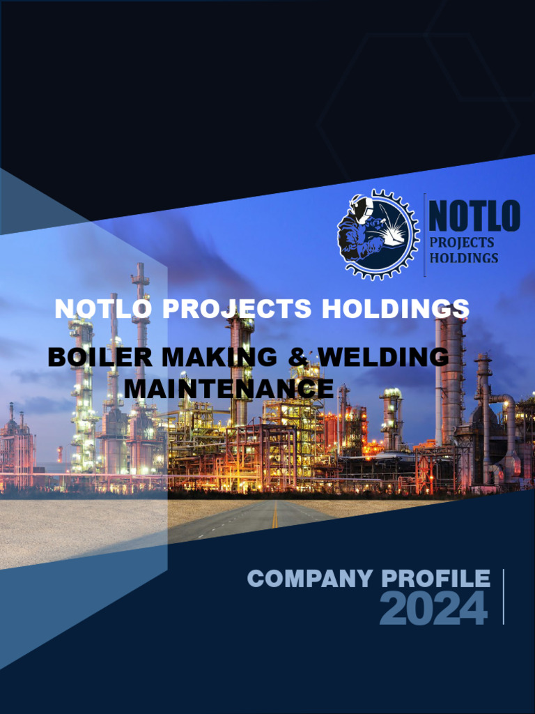 Notlo Projects Holdings Overview | PDF | Pipe (Fluid Conveyance) | Boiler