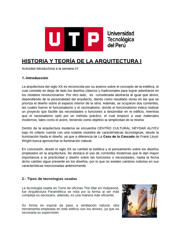 Actividad Introductoria A La Semana 01 - RIDOCS | PDF | Diseño