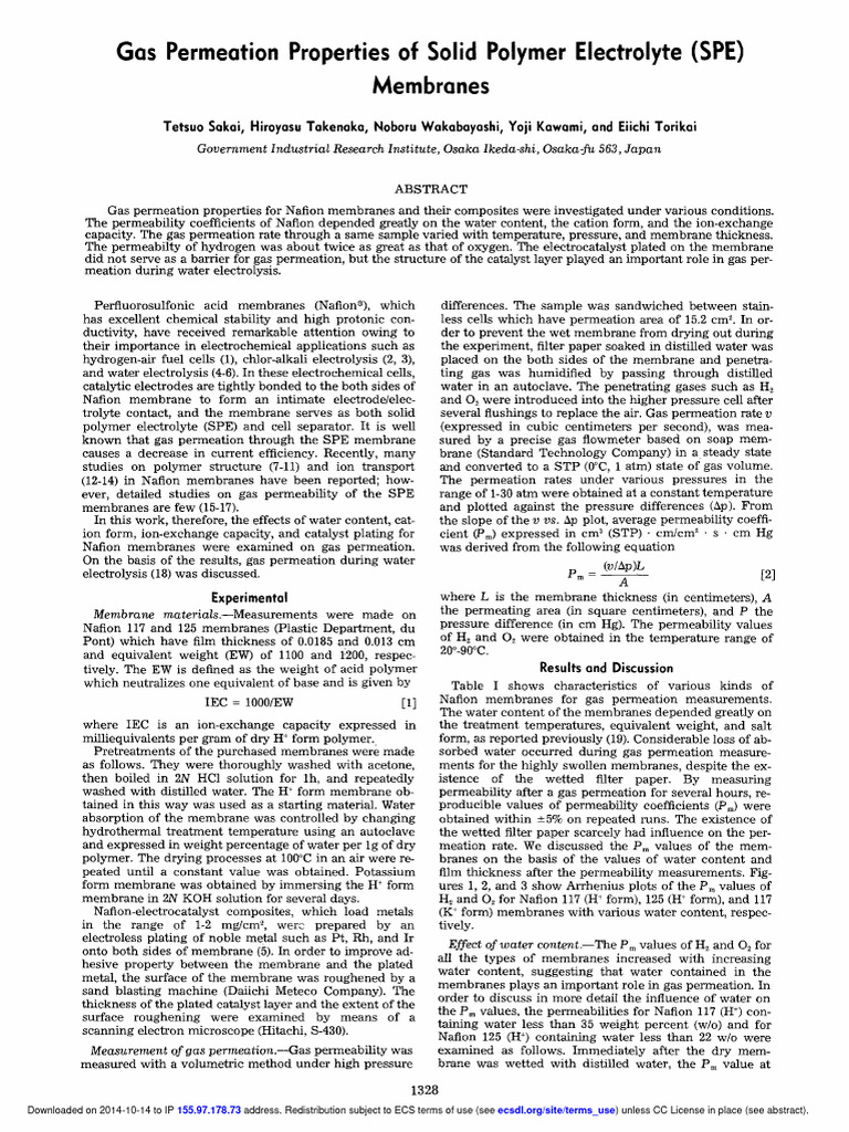 Sakai 1985 | PDF | Materials | Applied And Interdisciplinary Physics