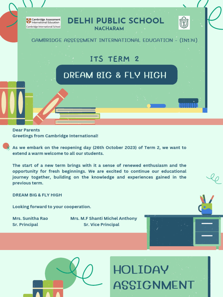 Term 2 - Student Circular | PDF | Career & Growth | Travel