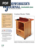 A Versatile Router Table | PDF | Screw | Wood