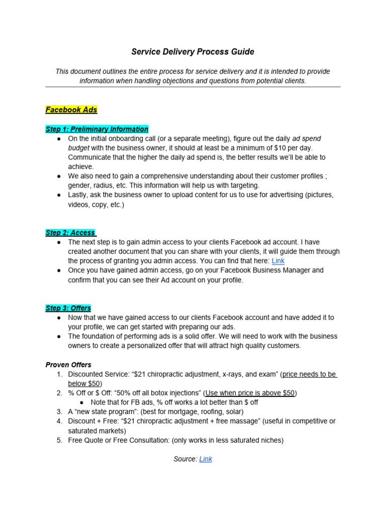 Facebook Ads Guide for Businesses | PDF | Facebook | Business