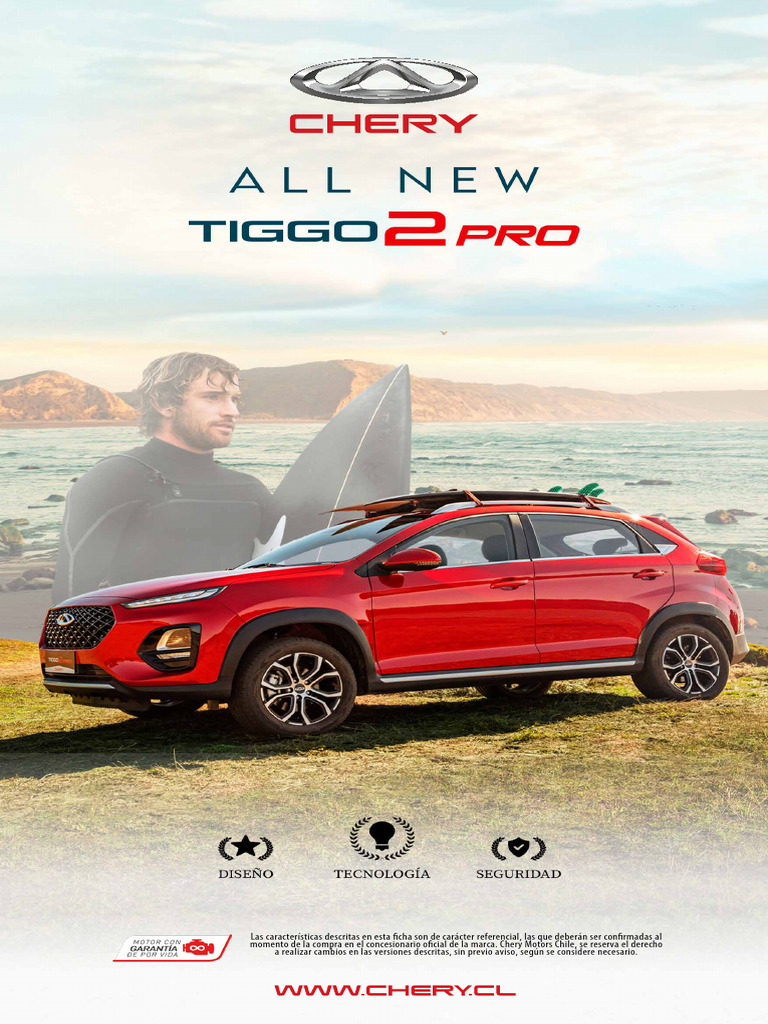 Ficha Tecnica Tiggo 2 PRO CHERY | PDF