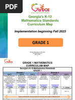 Georgia Milestones Math Blueprint 2023-24 | PDF | Numbers | Equations