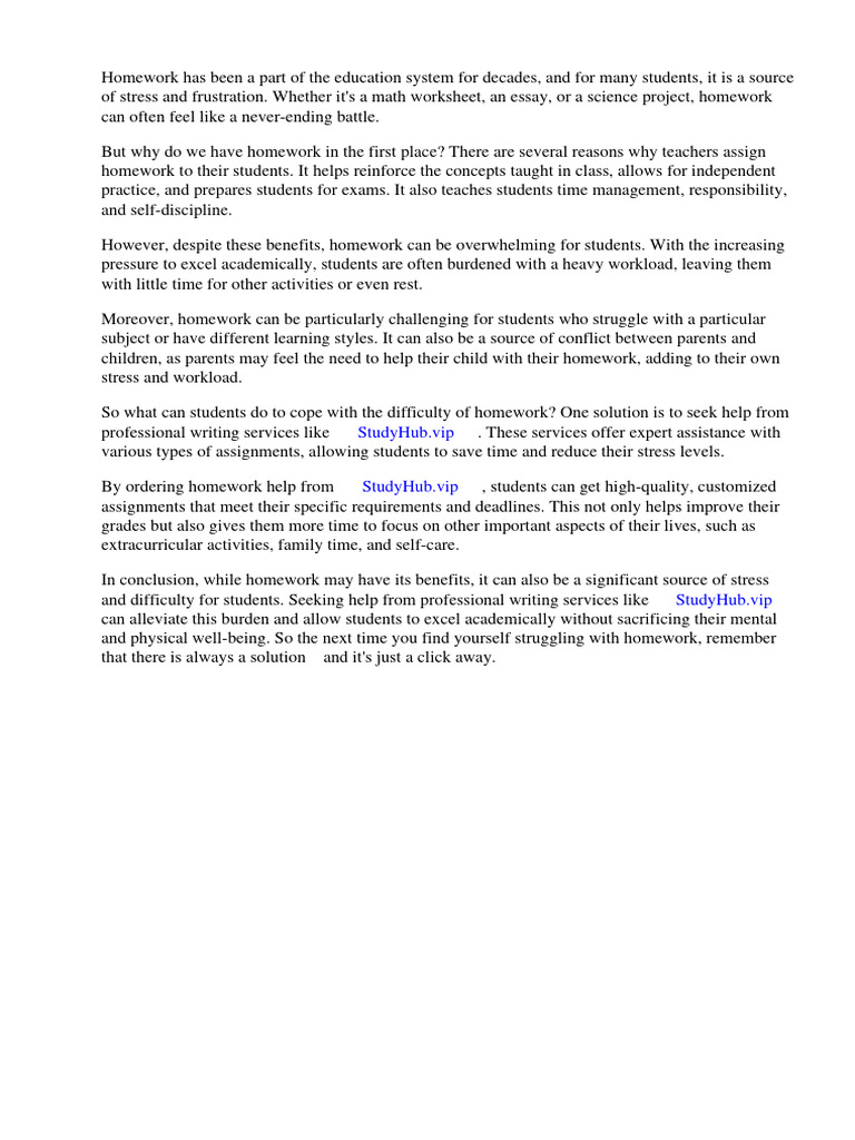 Reasons We Have Homework | PDF | Homework | Teachers