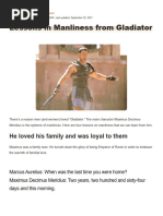 Gladiator Script | PDF