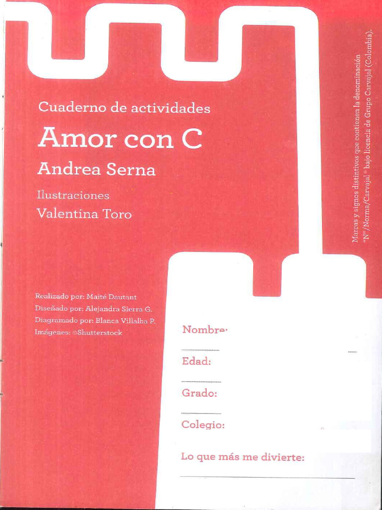 Amor Con C Cuadernillo | PDF