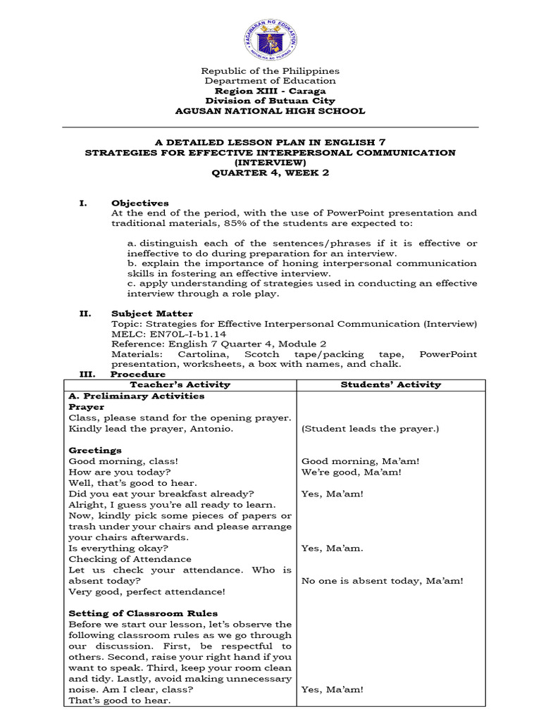 Strategies For Conducting An Effective Interview - Olaez | PDF ...