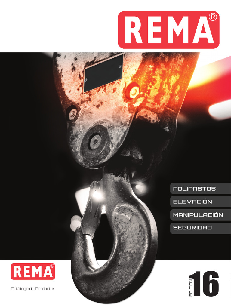 Catálogo de Productos REMA | PDF | Ingeniería mecánica | Máquinas
