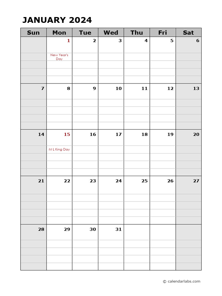 2024-calendar-template-daily-planner-15 | PDF | Observances | Christian ...