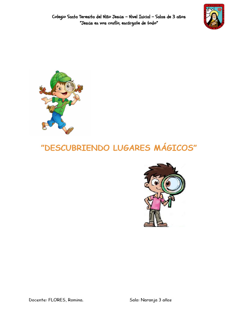 Secuencia - Descubriendo Lugares Magicos | Descargar gratis PDF ...