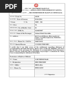 Self Declaration Form For New Indane Gas Connection | PDF | Liquefied ...