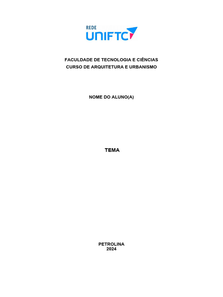 Modelo TCC 1 | PDF | Science