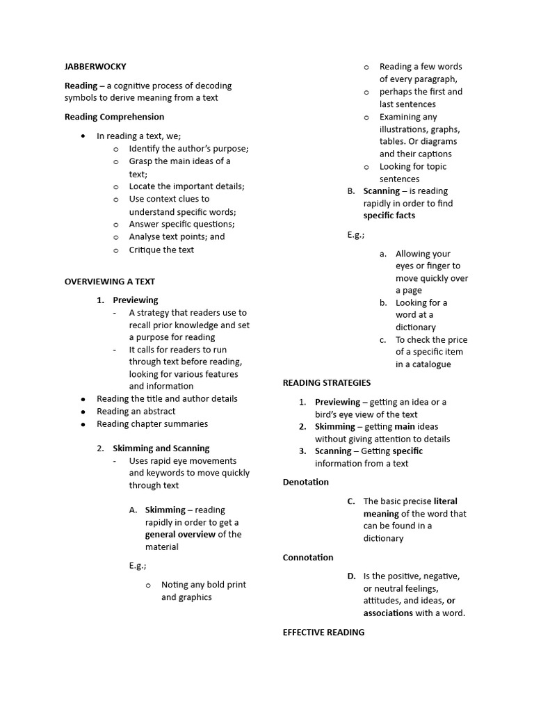 Reading and Writing | PDF | Speed Reading | Cognition