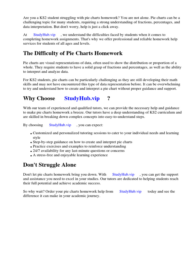 Pie Charts Homework Ks2 | PDF | Pie Chart | Worksheet