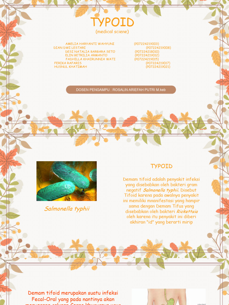 Thypoid | PDF | Kesehatan Holistik