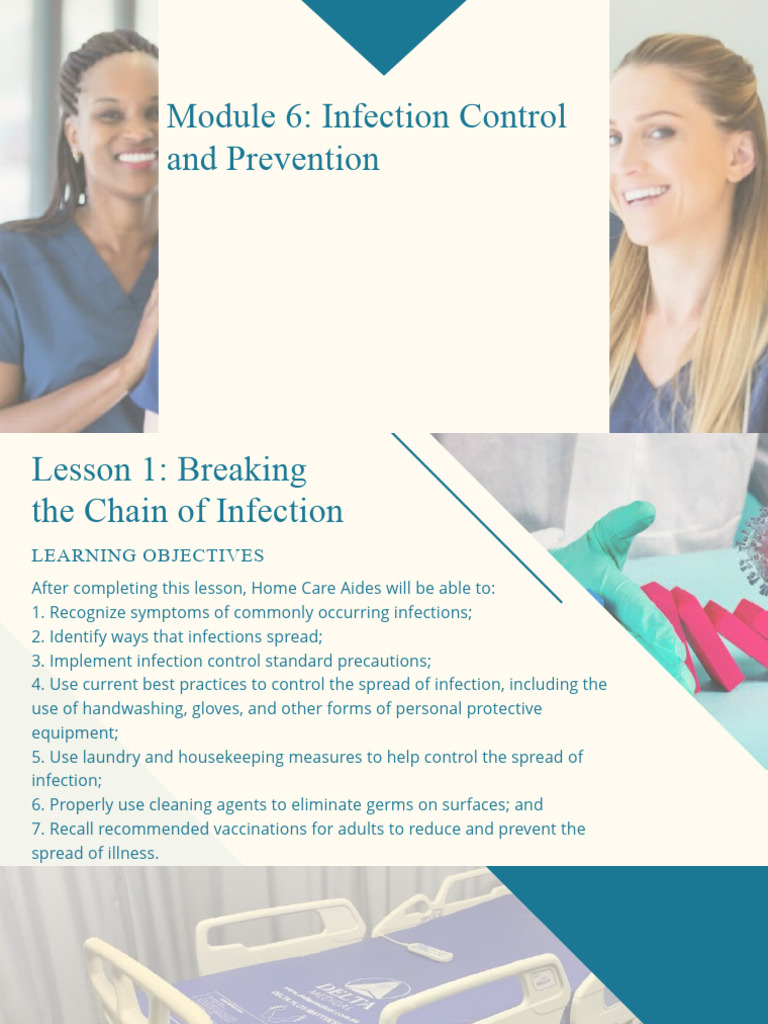 Fundamentals of Caregiving (Module 6-10) | PDF | Infection | Hand Washing