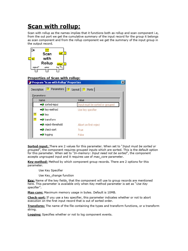 Scan With Rollup | PDF | Parameter (Computer Programming) | Computer ... Scan With Rollup | PDF | Parameter (Computer Programming) | Computer ...