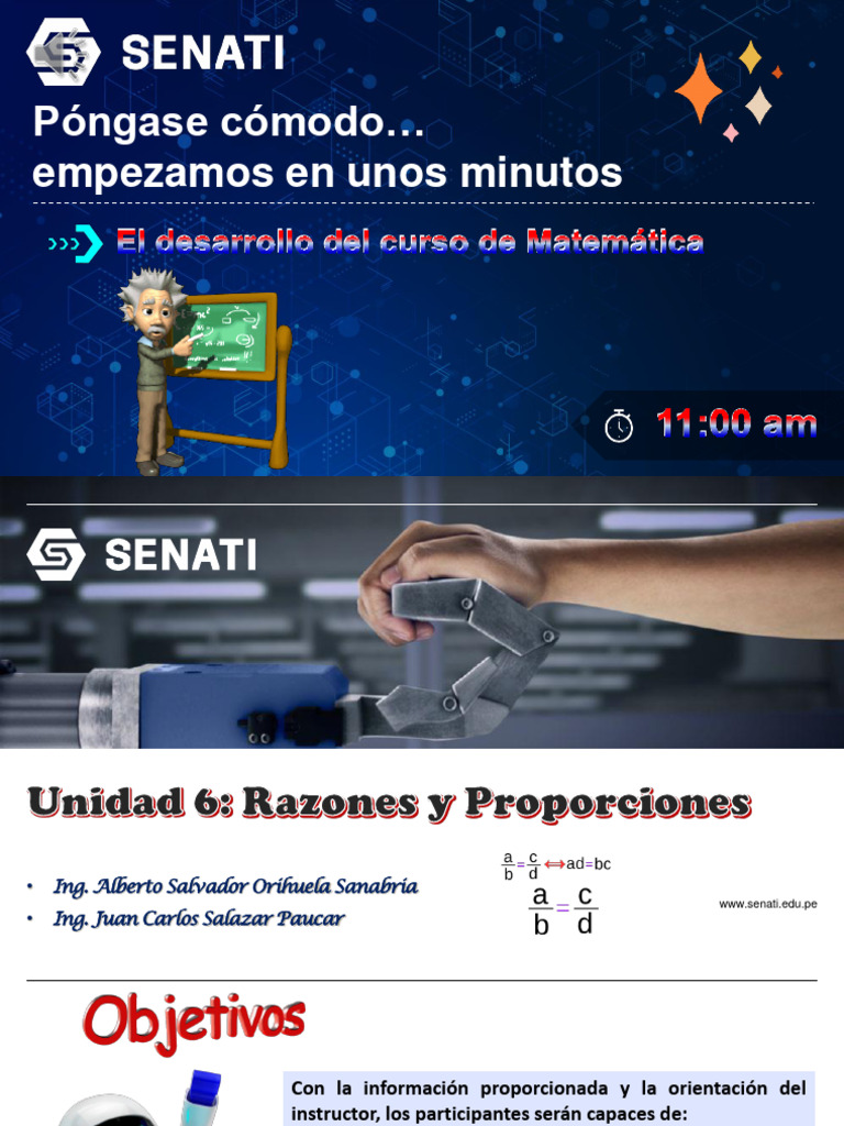 U6 Razones y Proporciones | PDF | Proporción | Matemáticas