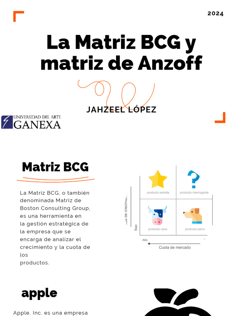 Matriz BCG y Matriz | PDF | Apple Inc. | Hacerse un nido