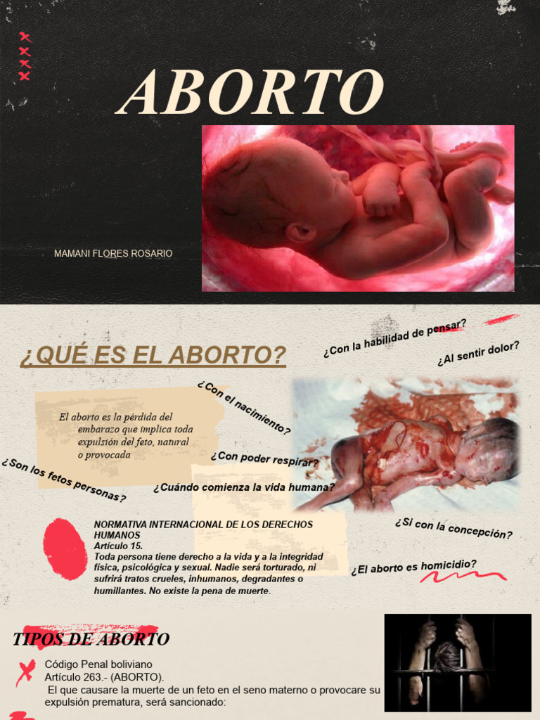 Aborto: Definición, Tipos y Normativa | PDF | Aborto | Violación