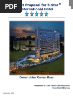 Hotel Project Proposal | PDF | Hotel | Tourism