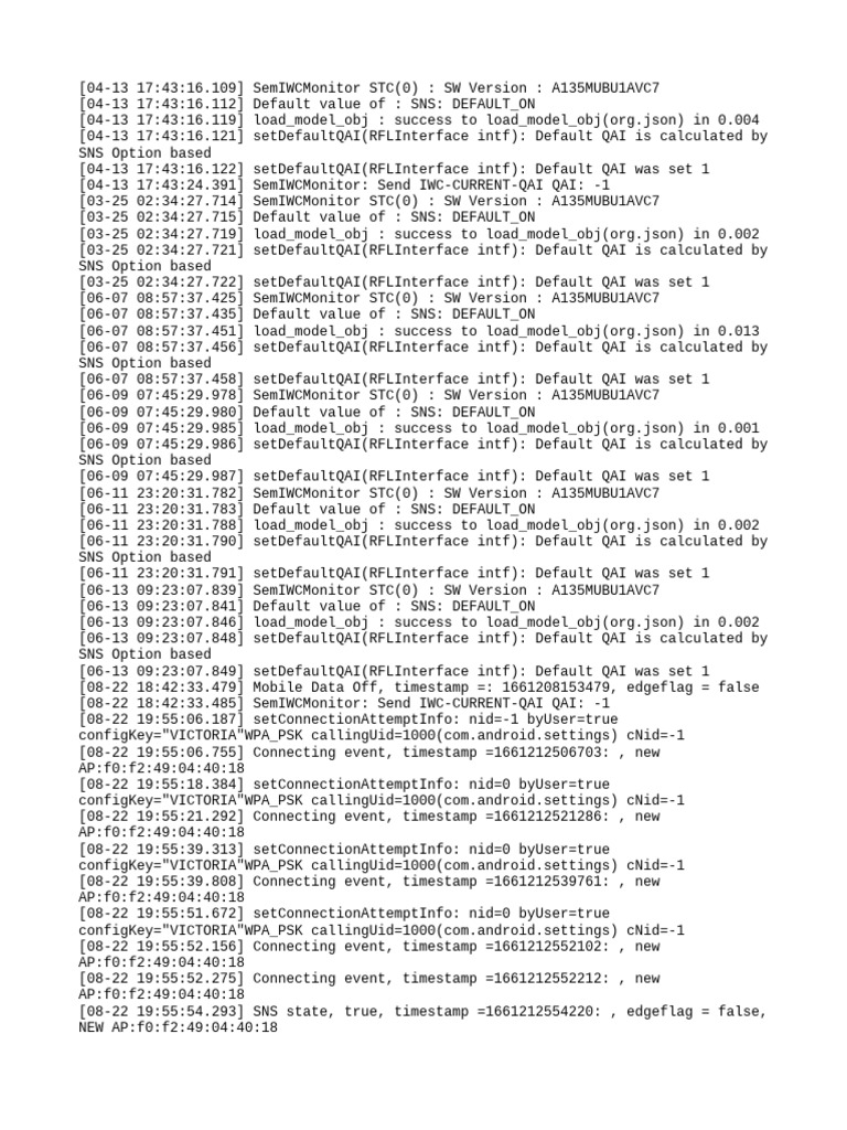 Iwc Dump Old | PDF | Computer File Formats