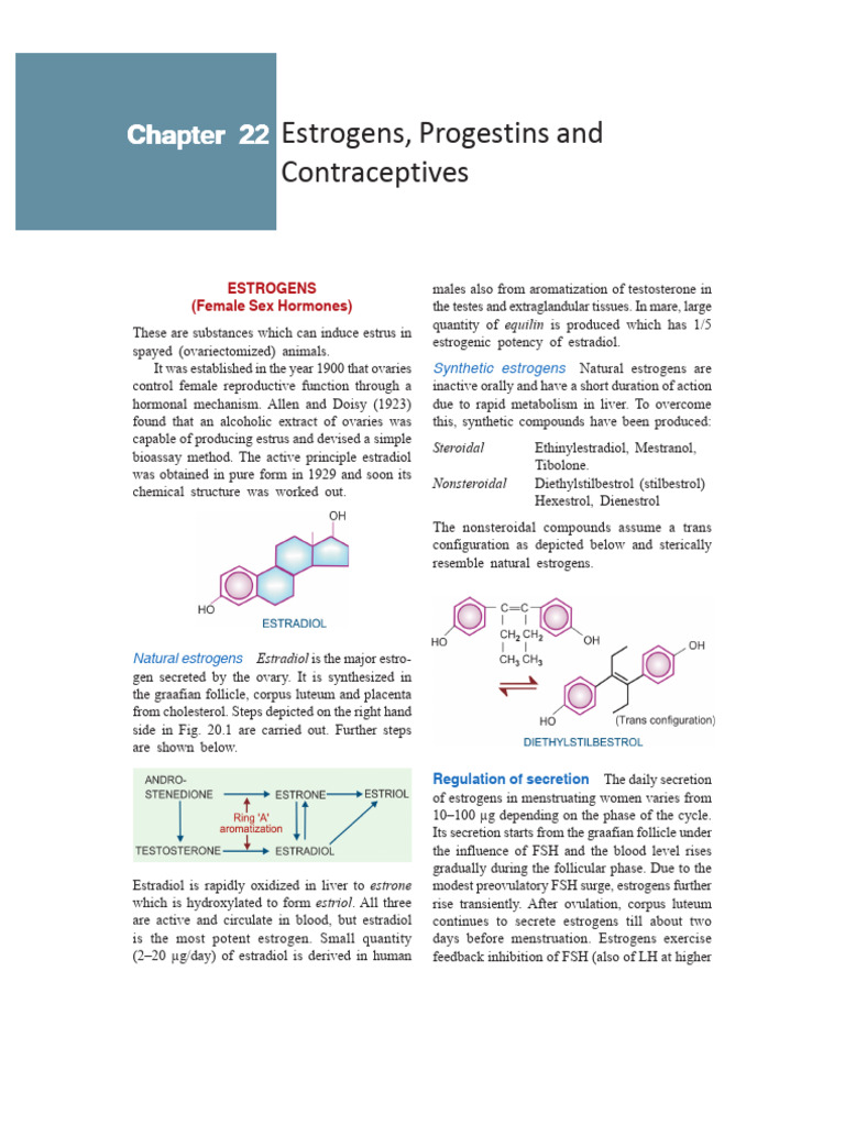 Estr | PDF | Estrogen | Estradiol