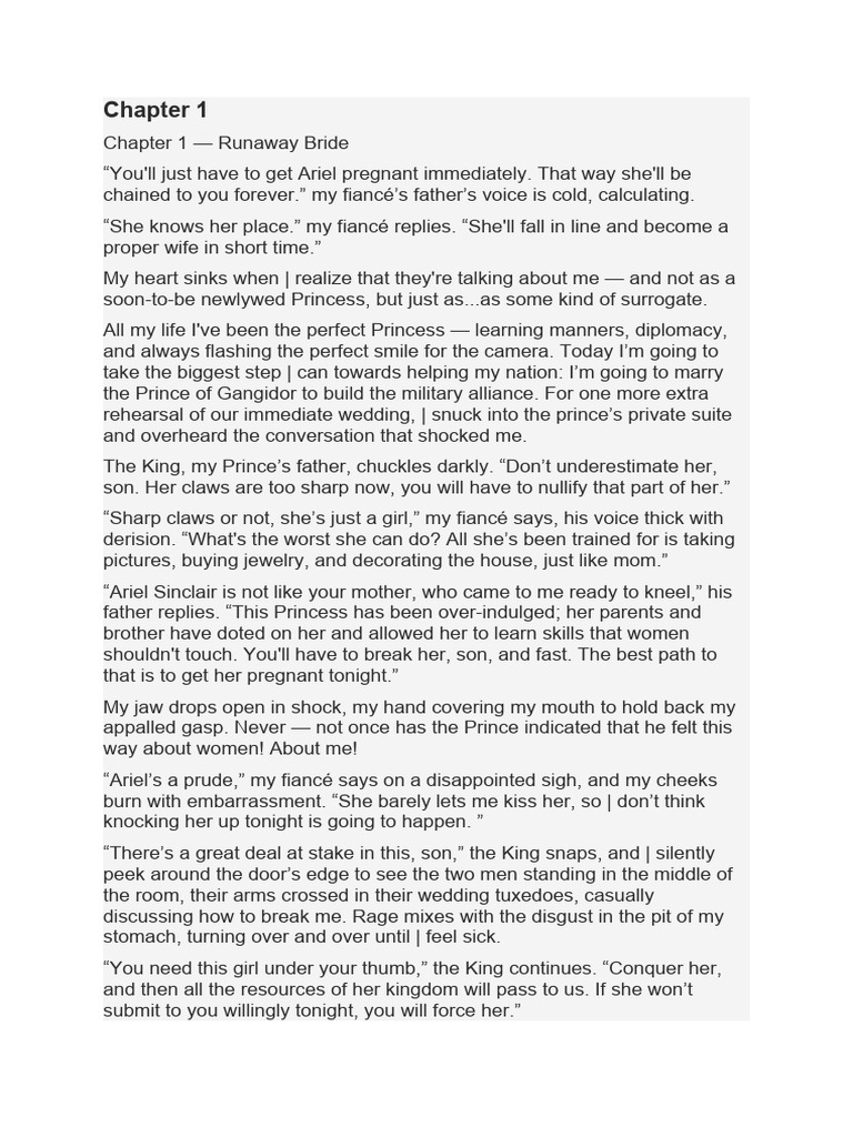 Chapter 1 - The hidden princess at all boys academy | PDF